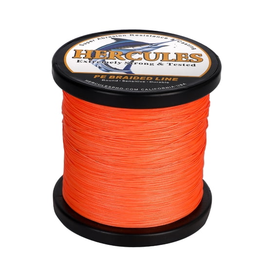 HERCULES Braided Fishing Line 12 Strands, 100-2000m 109-2196 Yards ...