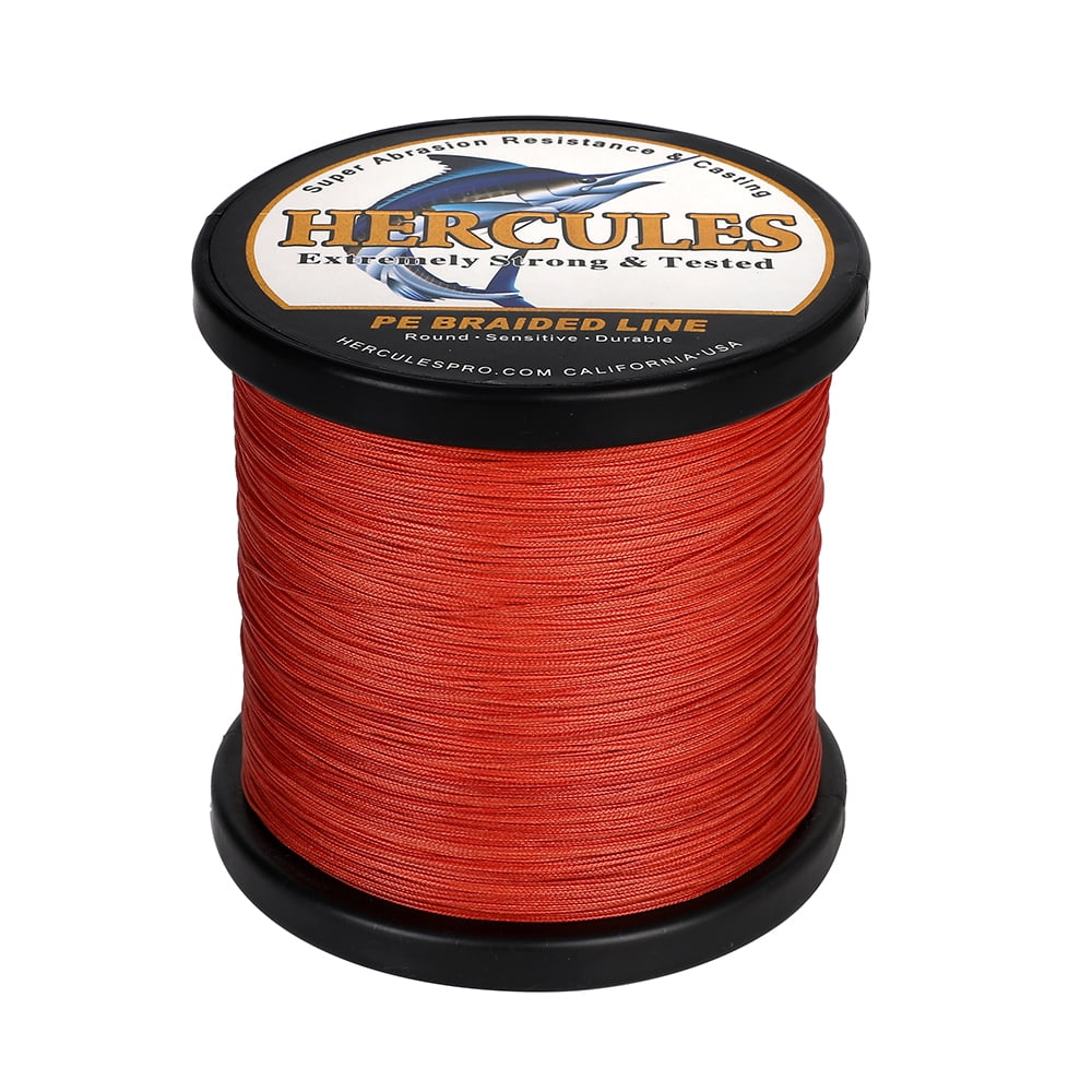 HERCULES Braided Fishing Line 12 Strands, 100-2000m 109-2196 Yards ...