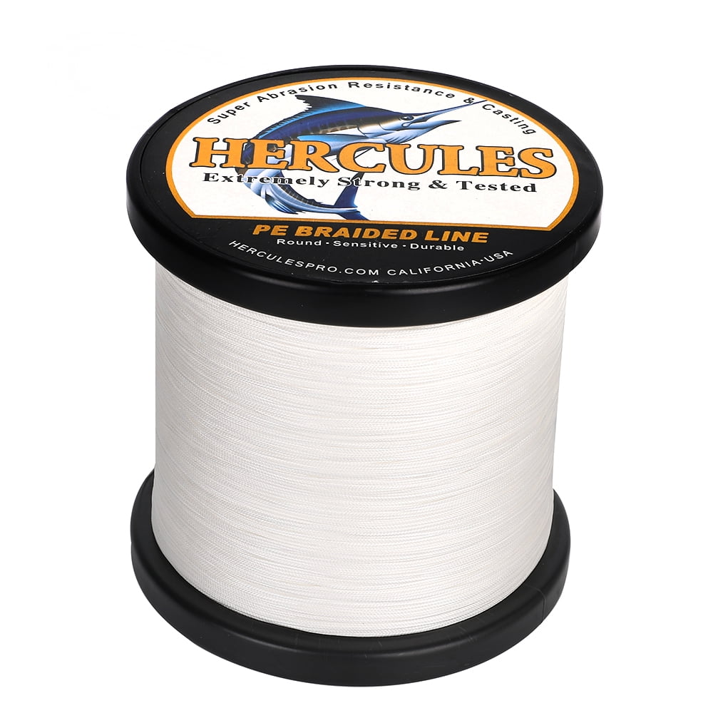 HERCULES Braided Fishing Line 12 Strands, 100-2000m 109-2196 Yards ...