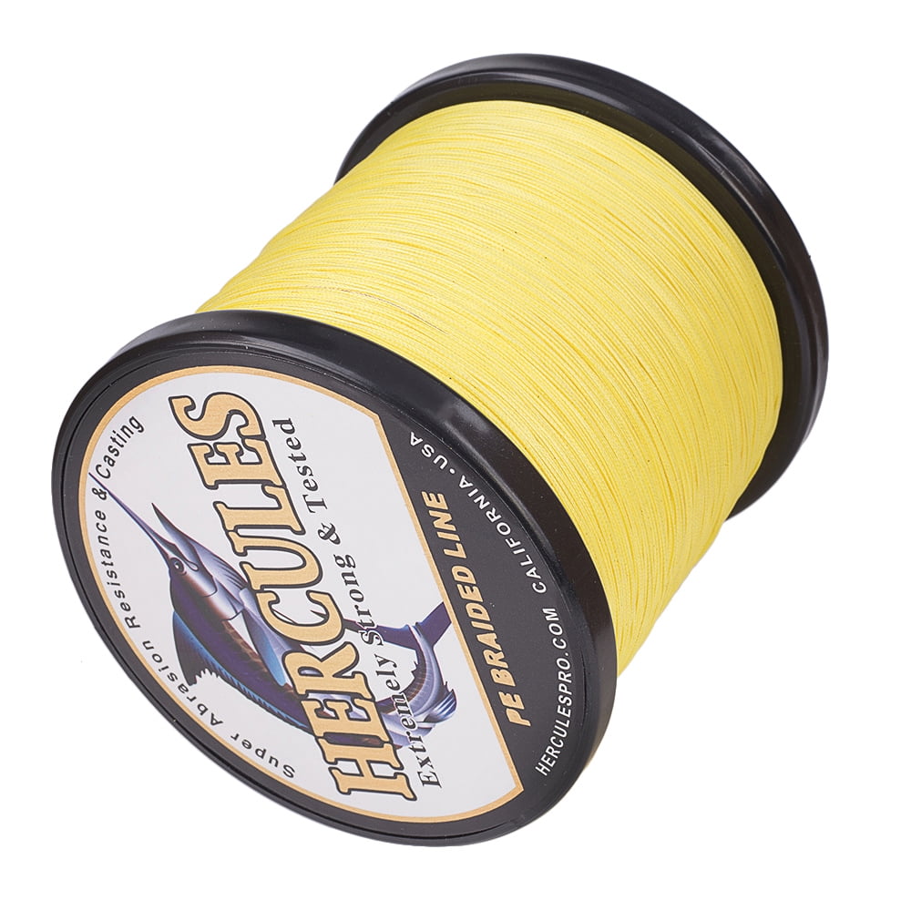HERCULES Braided Fishing Line 1500m 1640yds 10lbs-200lbs Pe Superline 8 ...
