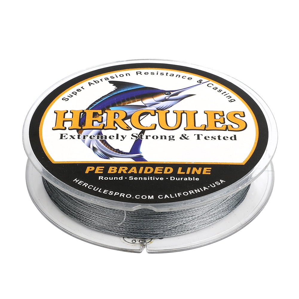 HERCULES Braided Fishing Line 300m 328yds 6lbs-100lbs Pe Superline 4 ...