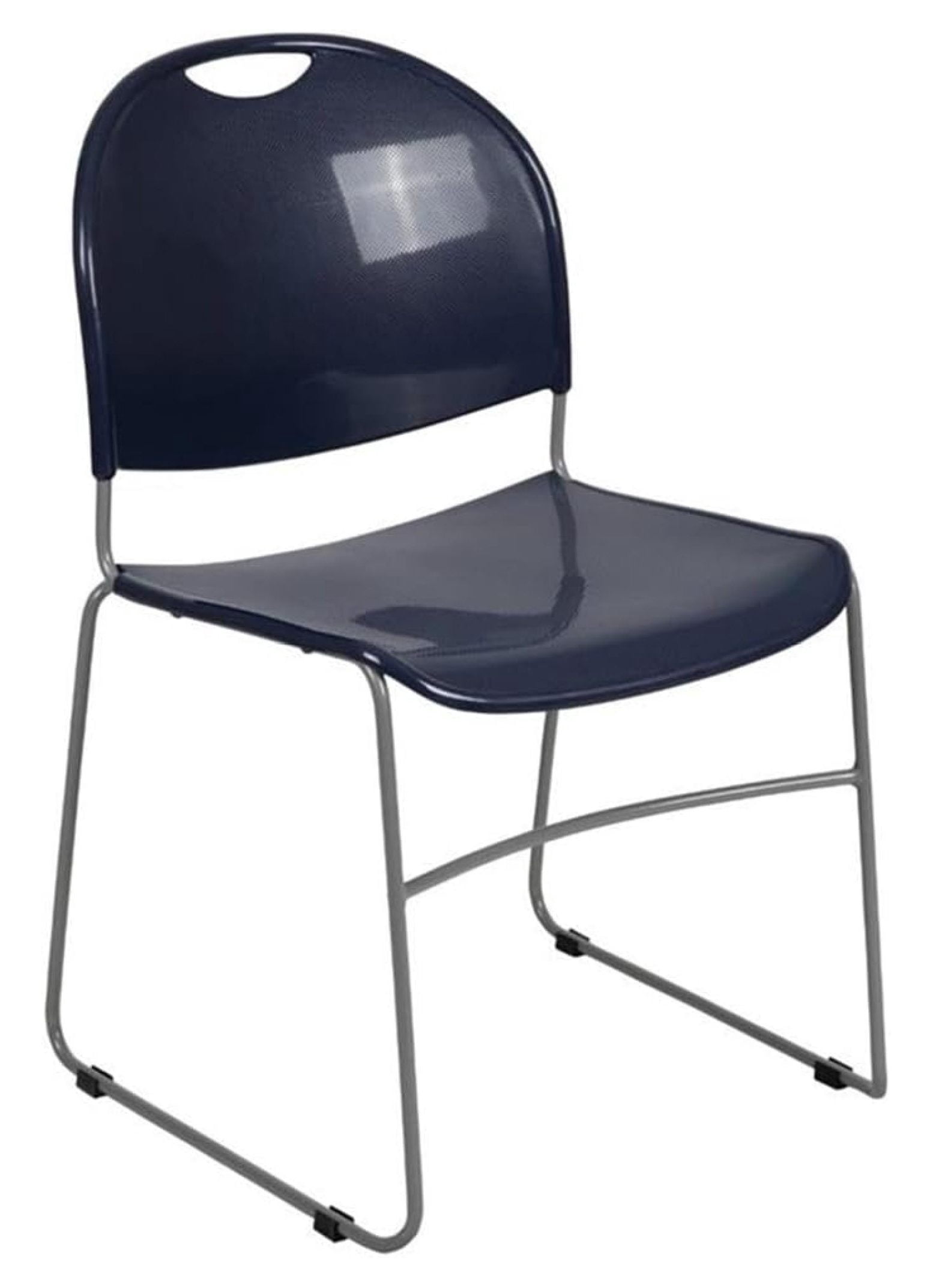 HERCULES Series 880 lb. Capacity Navy Ultra-Compact Stack Chair with ...