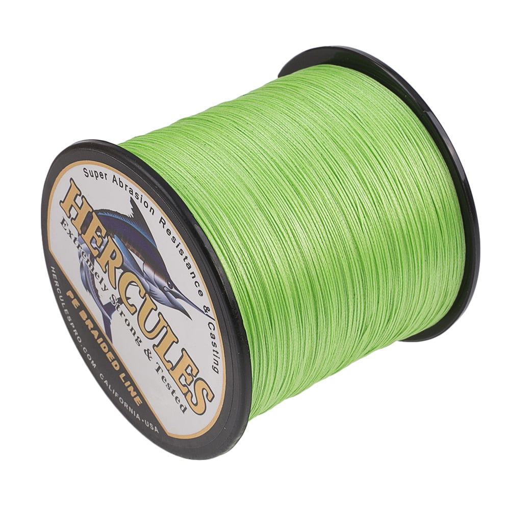 HERCULES Super Cast 1000M 1094 Yards Braided Fishing Line 15 LB Test ...