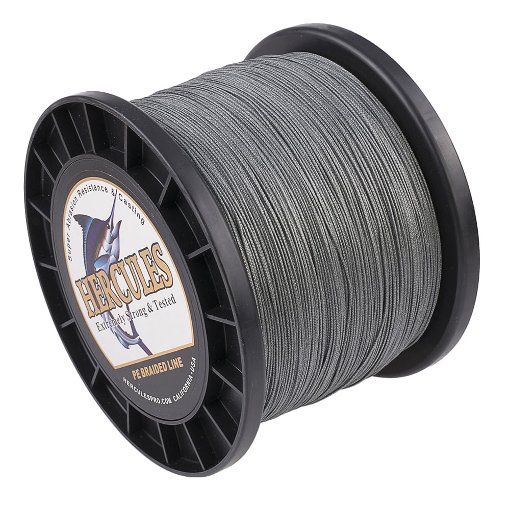 HERCULES Super Cast 1000M 1094 Yards Braided Fishing Line 180 LB Test ...