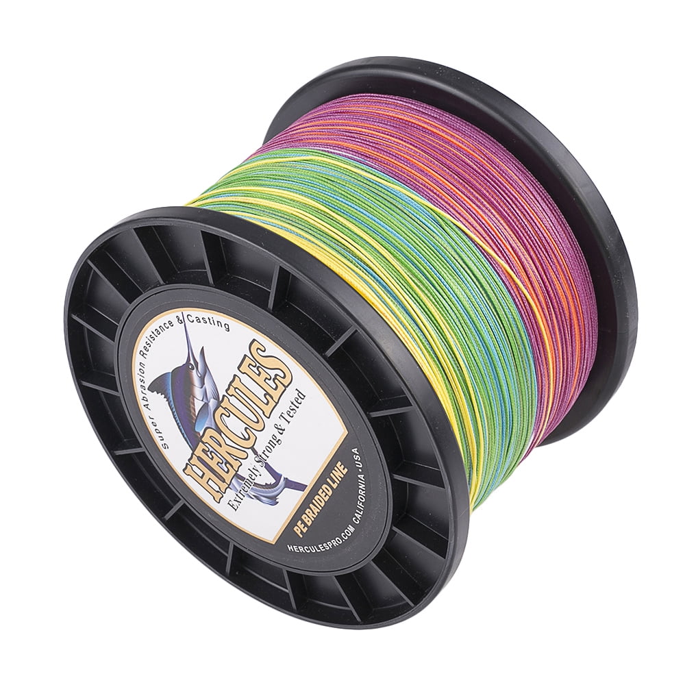 HERCULES Super Cast 1000M 1094 Yards Braided Fishing Line 200 LB Test ...