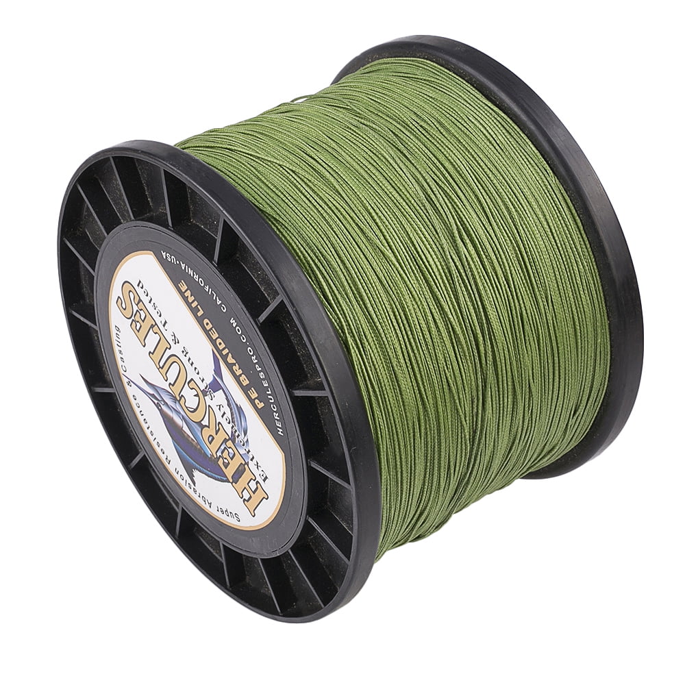 HERCULES Super Cast 1000M 1094 Yards Braided Fishing Line 250 LB Test ...