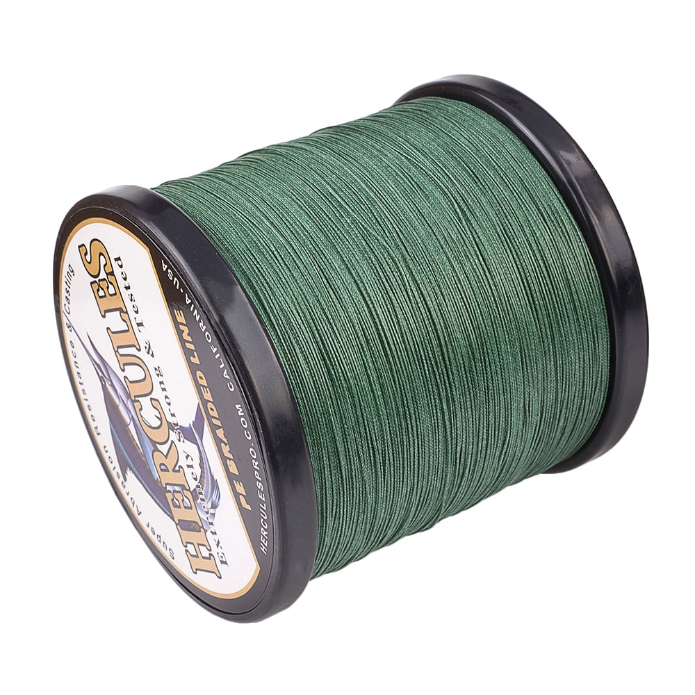 HERCULES Super Cast 1000M 1094 Yards Braided Fishing Line 50 LB Test ...