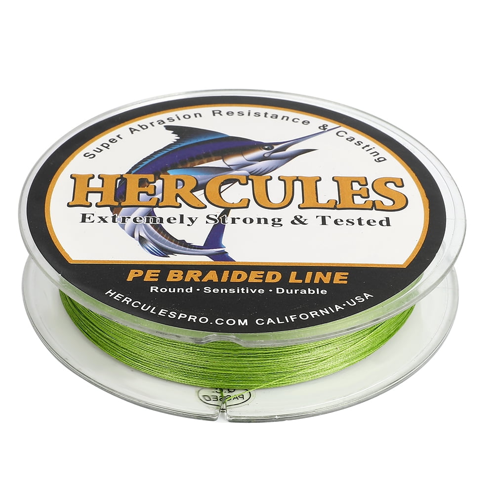 HERCULES Super Cast 100M 109 Yards Braided Fishing Line 150 LB Test for ...