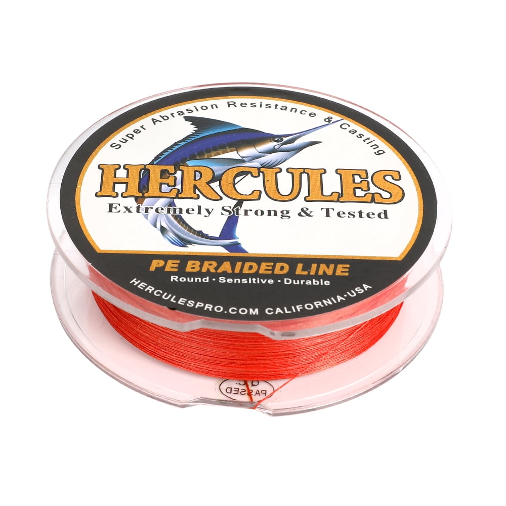 HERCULES Super Cast 100M 109 Yards Braided Fishing Line 20 LB Test for ...