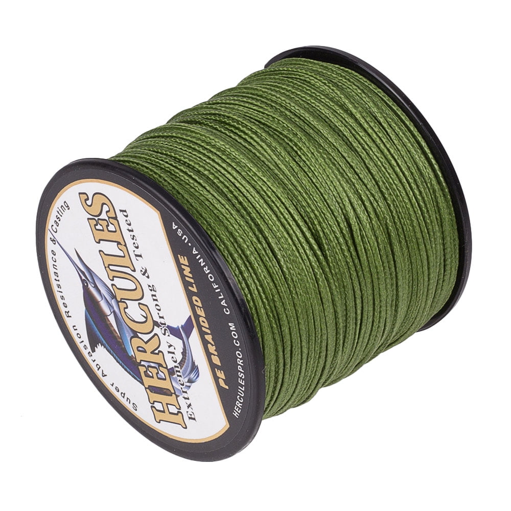 HERCULES Super Cast 100M 109 Yards Braided Fishing Line 200 LB Test for ...