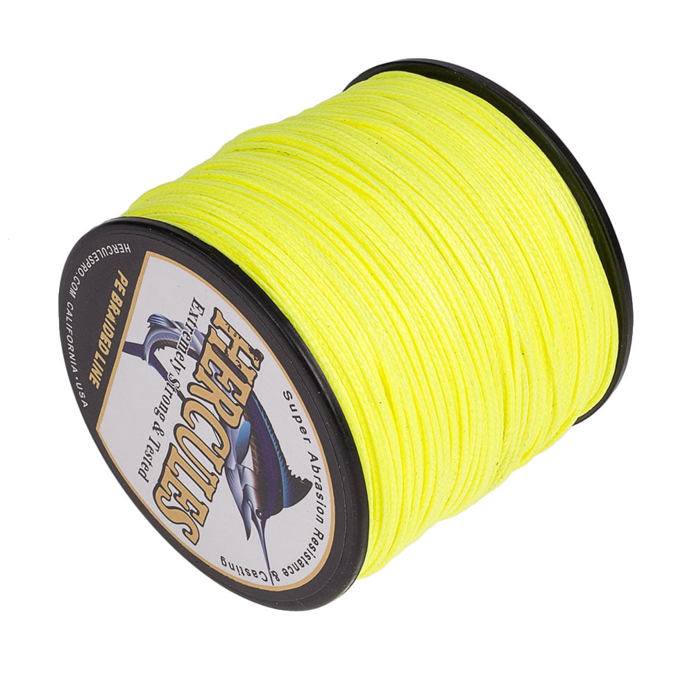 HERCULES Super Cast 100M 109 Yards Braided Fishing Line 200 LB Test for ...