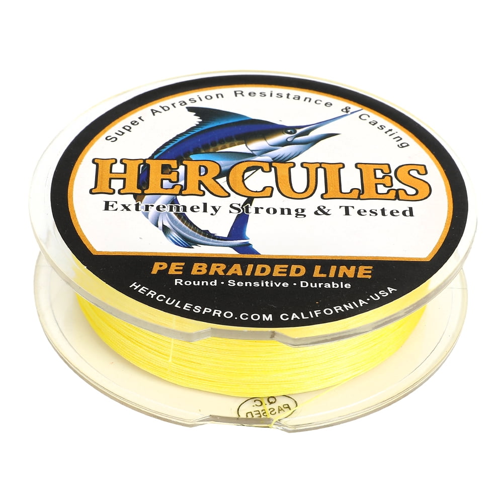 HERCULES Super Cast 100M 109 Yards Braided Fishing Line 80 LB Test for ...