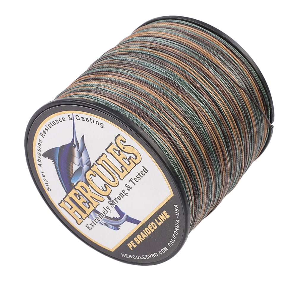 HERCULES Super Cast 300M 328 Yards Braided Fishing Line 100 LB Test for ...