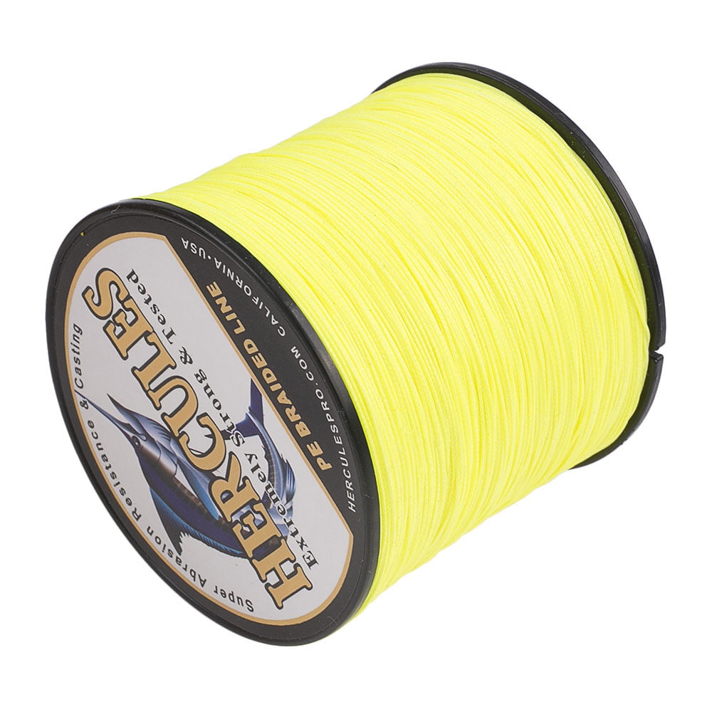 HERCULES Super Cast 300M 328 Yards Braided Fishing Line 100 LB Test for ...
