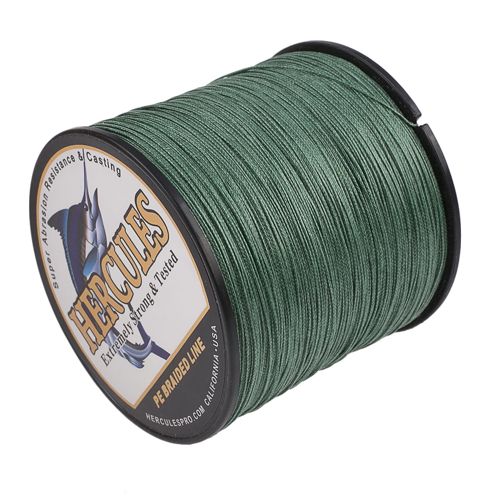 HERCULES Super Cast 300M 328 Yards Braided Fishing Line 100 LB Test for ...