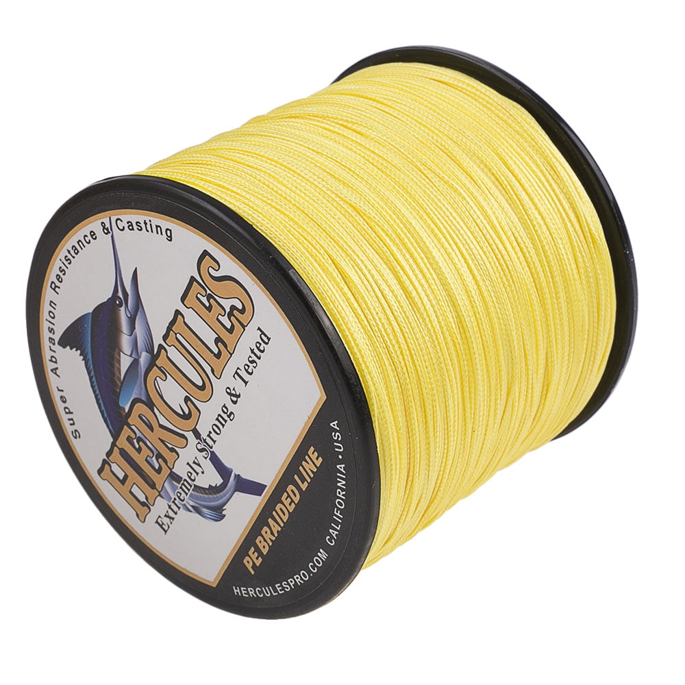 HERCULES Super Cast 300M 328 Yards Braided Fishing Line 150 LB Test for ...