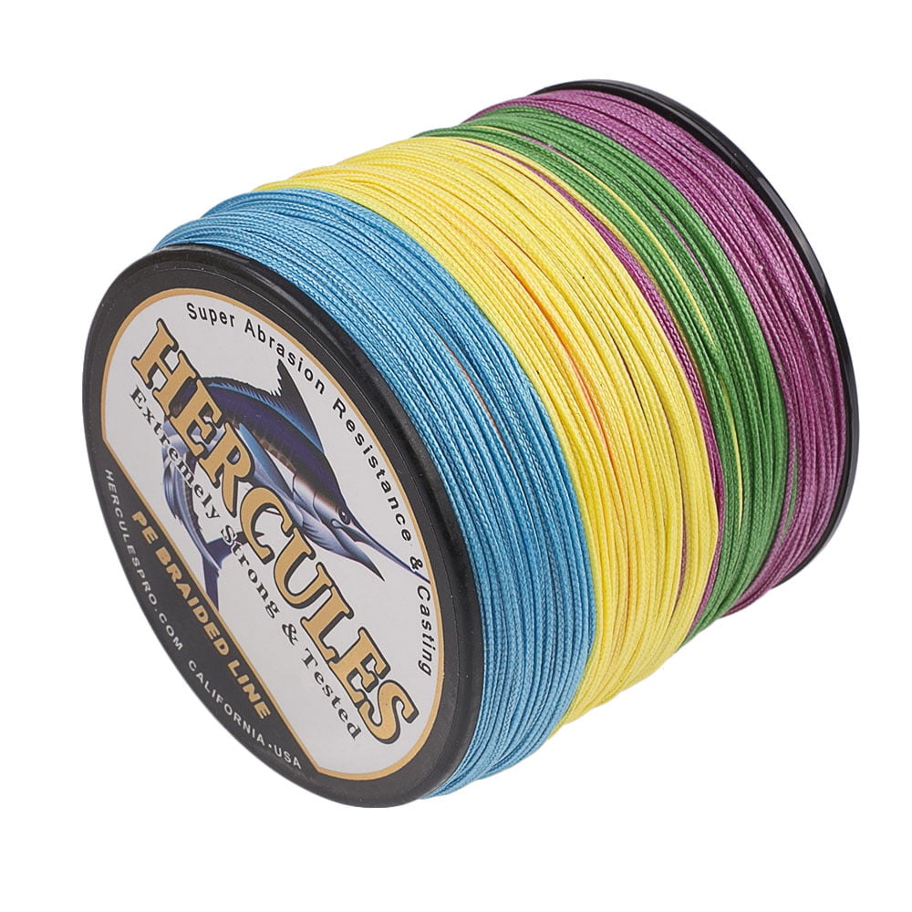 HERCULES Super Cast 300M 328 Yards Braided Fishing Line 180 LB Test for ...