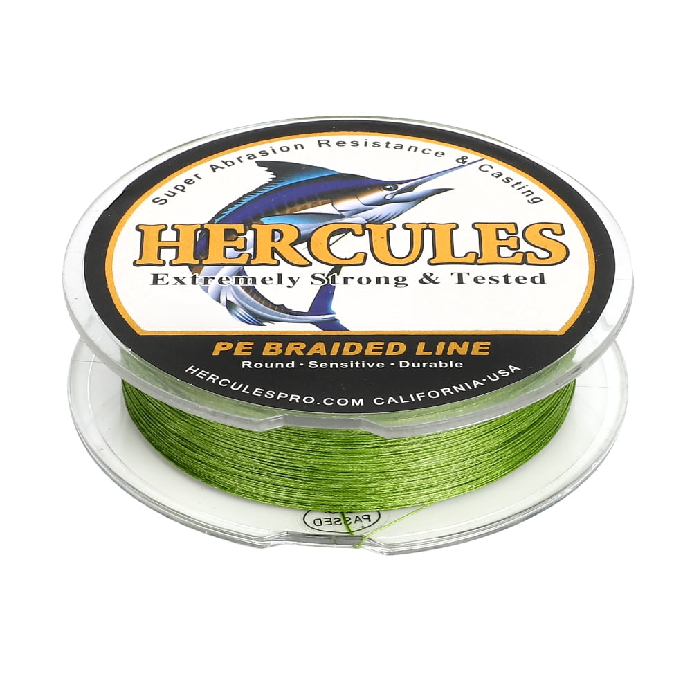 HERCULES Super Cast 300M 328 Yards Braided Fishing Line 20 LB Test for ...