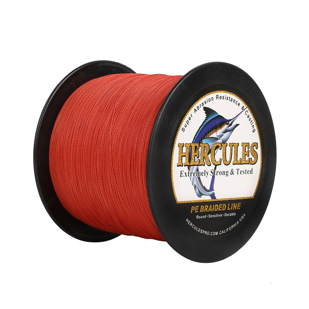 HERCULES Super Strong 1000M 1094 Yards Braided Fishing Line 100 LB Test ...