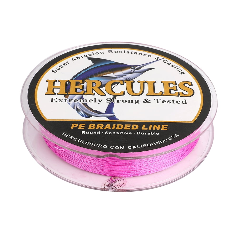 HERCULES Super Strong 500M 547 Yards Braided Fishing Line 15 LB Test ...