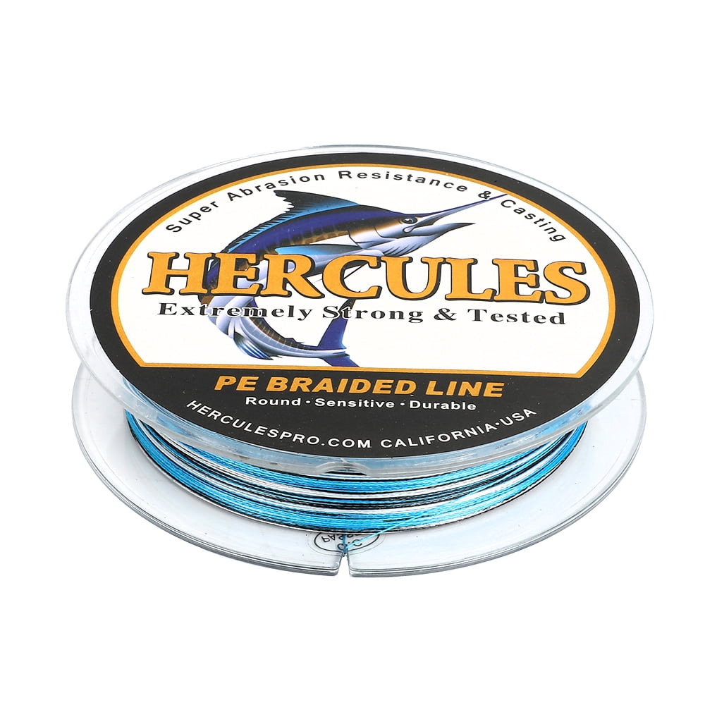 HERCULES Super Strong 500M 547 Yards Braided Fishing Line 20 LB Test ...
