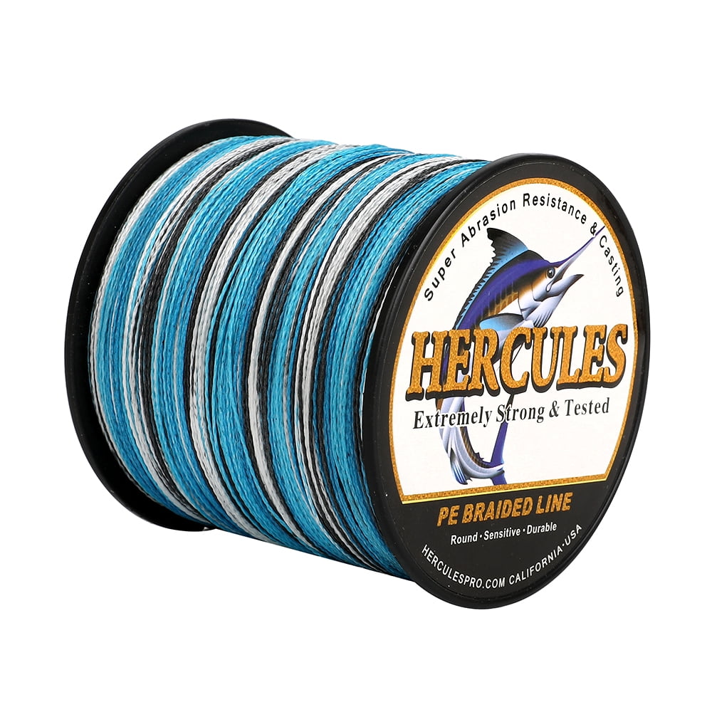 HERCULES Super Strong 500M 547 Yards Braided Fishing Line 70 LB Test ...