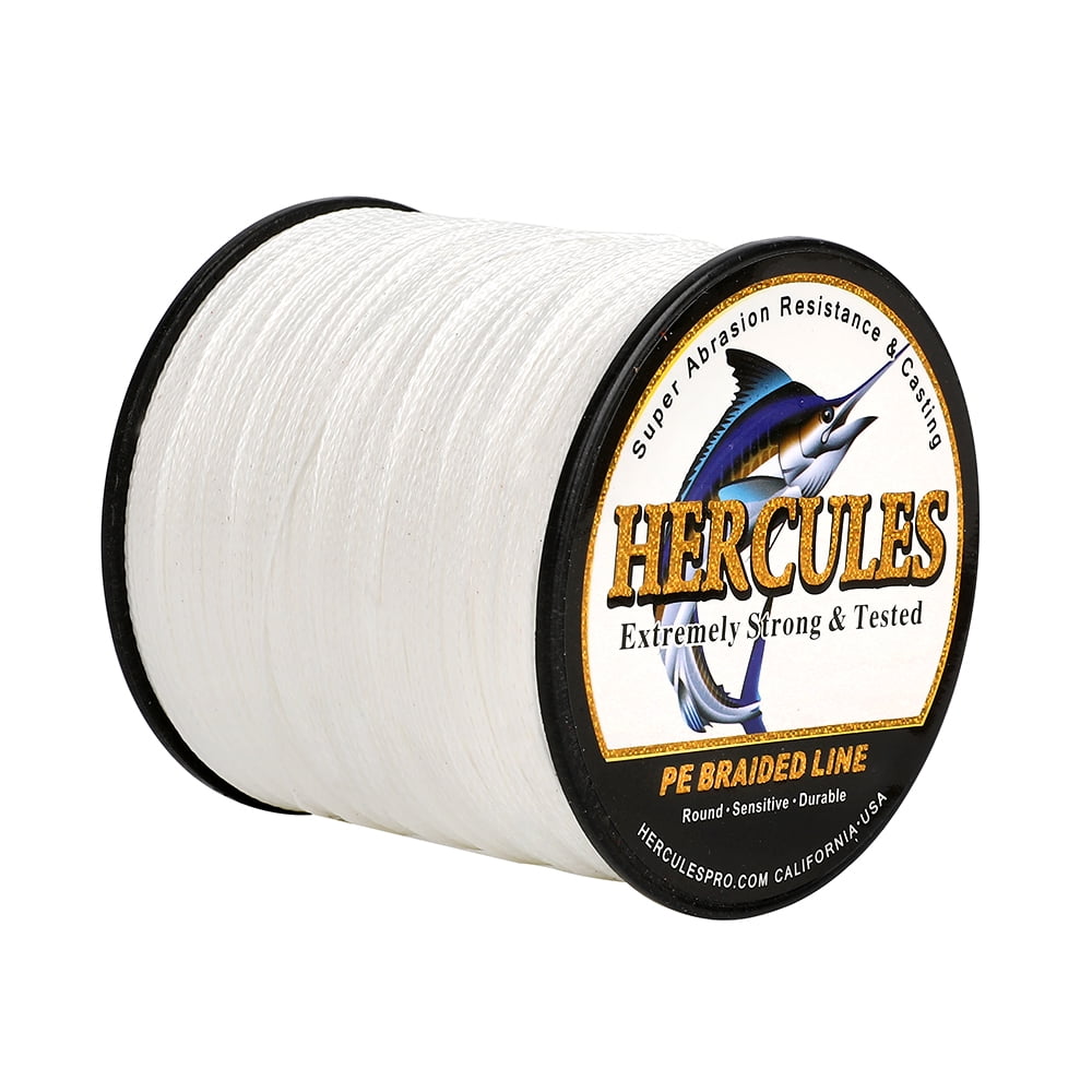 HERCULES Super Strong 500M 547 Yards Braided Fishing Line 70 LB Test ...