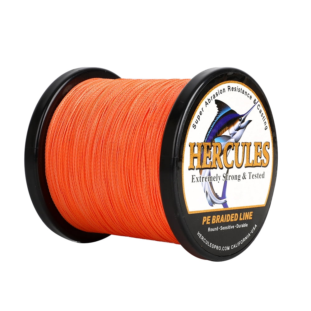 HERCULES Super Strong 500M 547 Yards Braided Fishing Line 90 LB Test ...