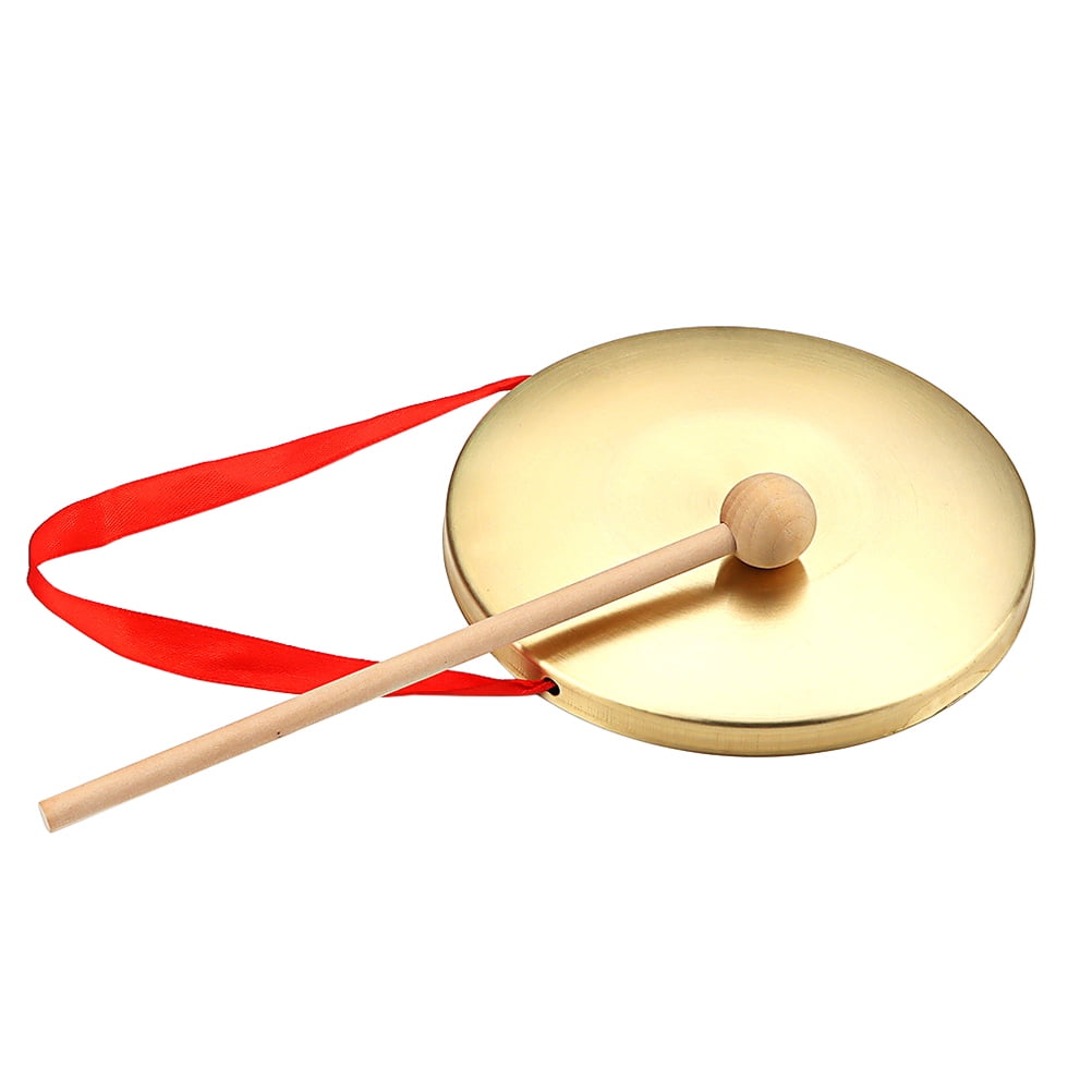 HERFIER 1 Set Gong with Mallet Brass Gong Traditional Chinese ...