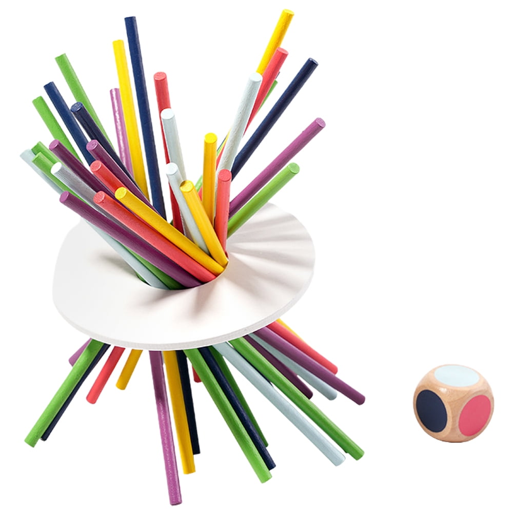 GOOHOCHY Pick Up Sticks Game for Kids Enhances Coordination and Confidence with Synthetic ...