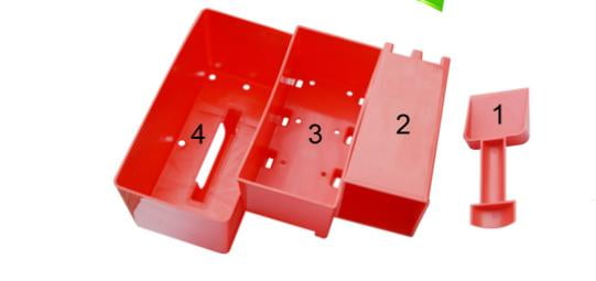 HERFIER 1 Set Snow Brick Maker Snow Shovel Set Winter Outdoor Toys Kids ...
