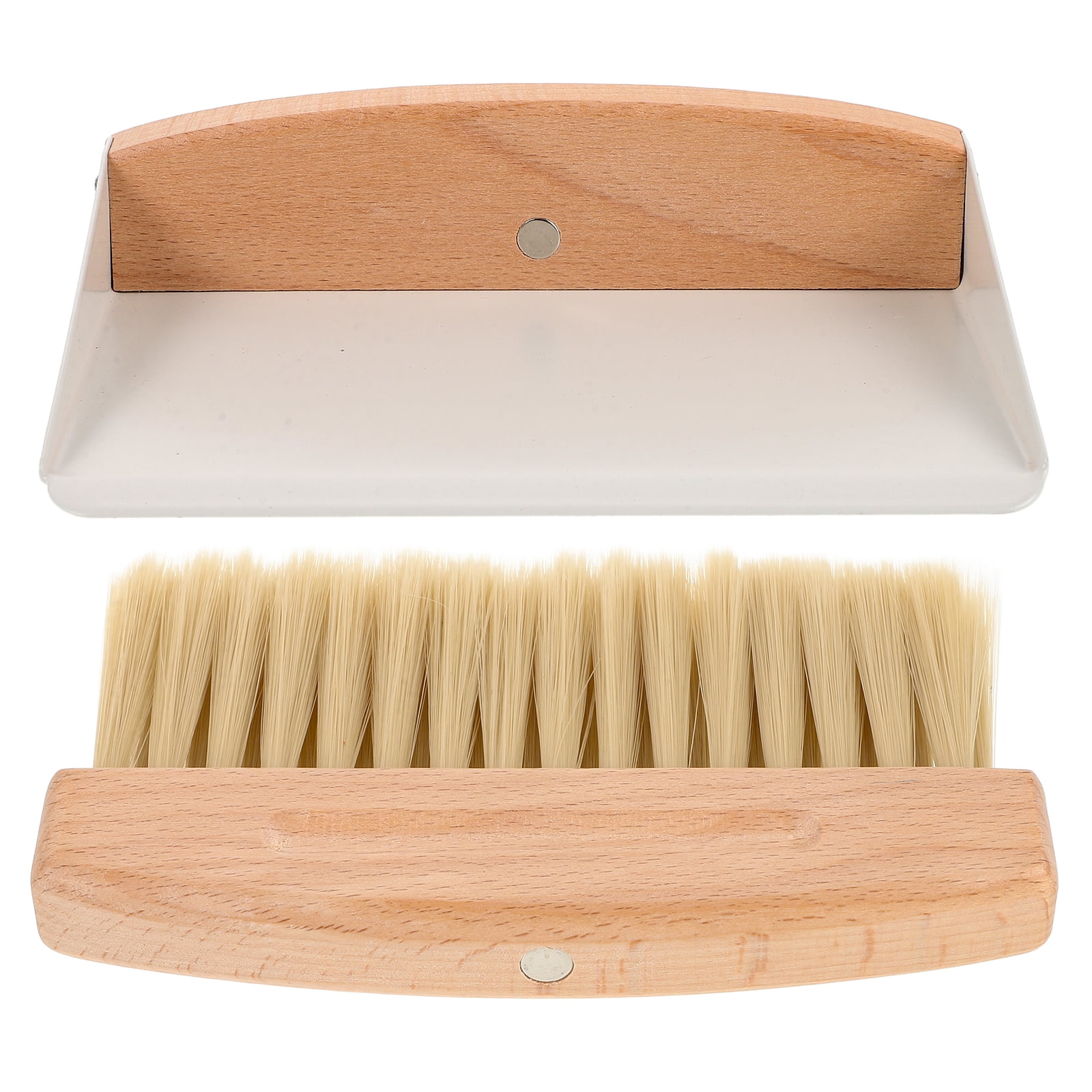 HERFIER 1 Set of Desktop Cleaning Broom Mini Dustpan Small Table ...