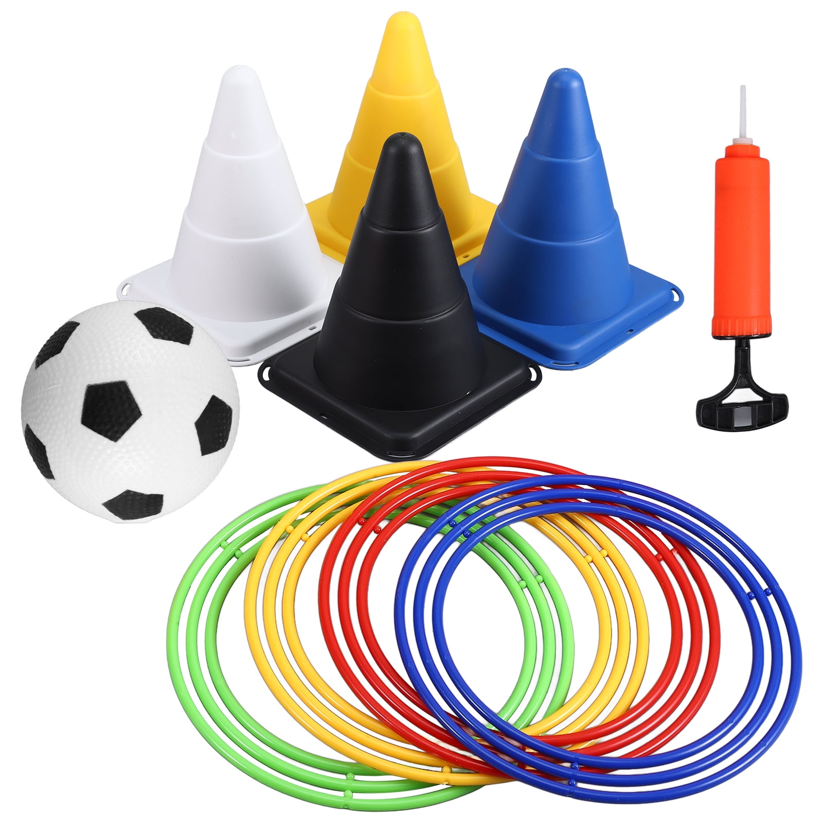 HERFIER 1 Set of Toss Rings Game Set for Kids Outdoor Throwing Ring ...