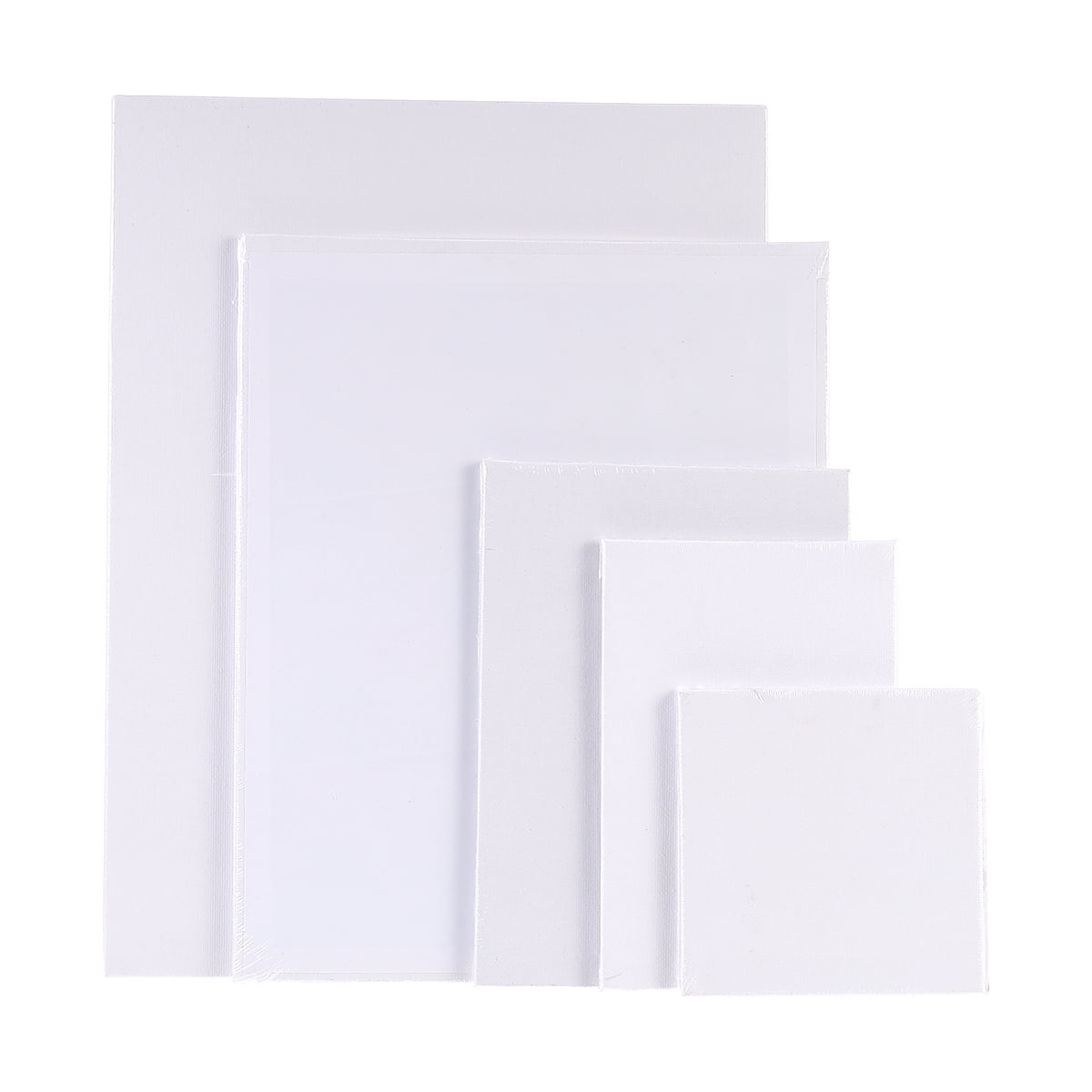 HERFIER 10 White Canvas Panels for Painting, Drawing, Oil & Acrylic ...