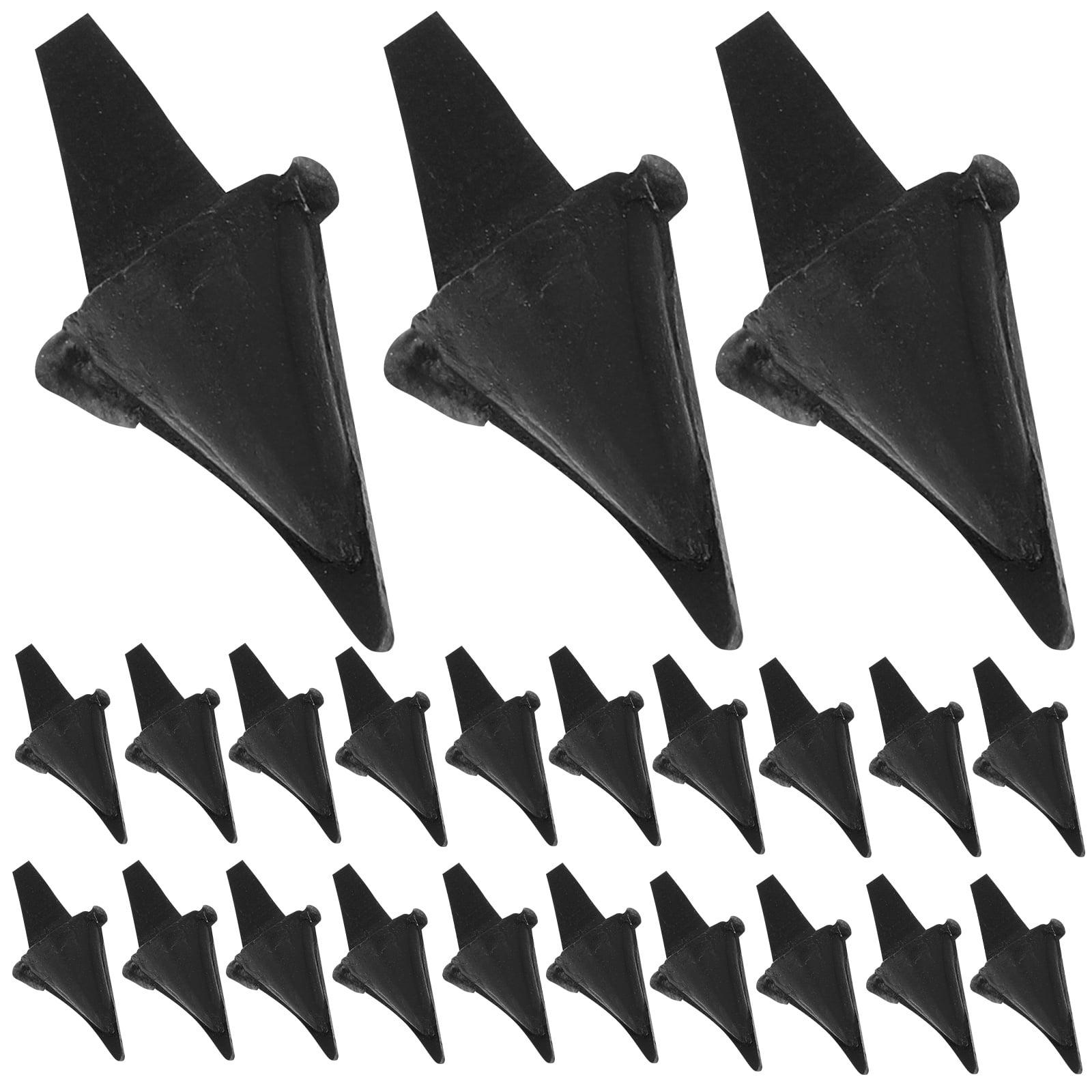 HERFIER 100pcs Duck Bill DIY Safety Doll Plastic Chicken Animal Mouth ...