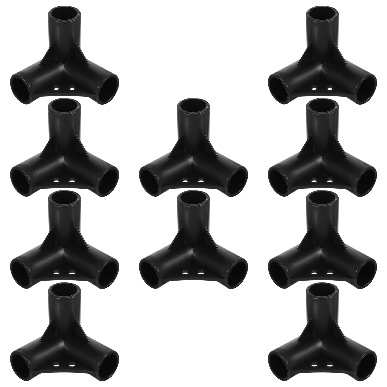 HERFIER 10PCS Flower Rack Connectors Three-Way Corner Connectors Four ...