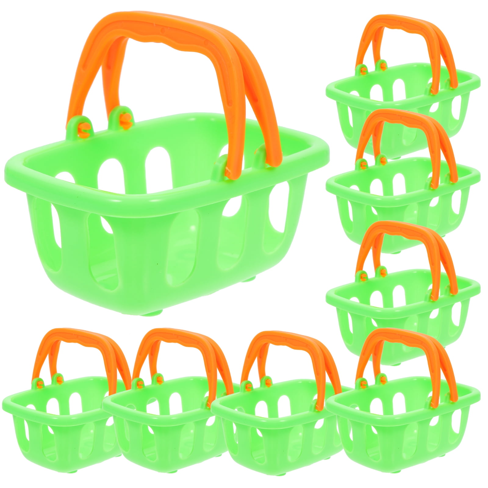 HERFIER 10Pcs Mini Supermarket Basket Mini Sundries Basket Mini House ...