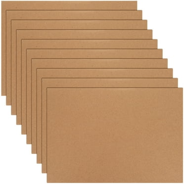 ZEONHAK 50 Pack 12 x 12 Inch Corrugated Cardboard Sheets, Flat ...