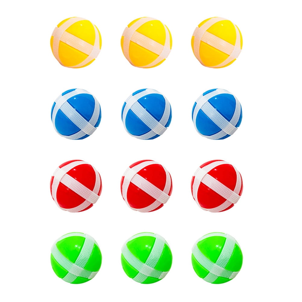 HERFIER 12pcs Ceiling Sticky Balls for Indoor & Outdoor Party Games ...