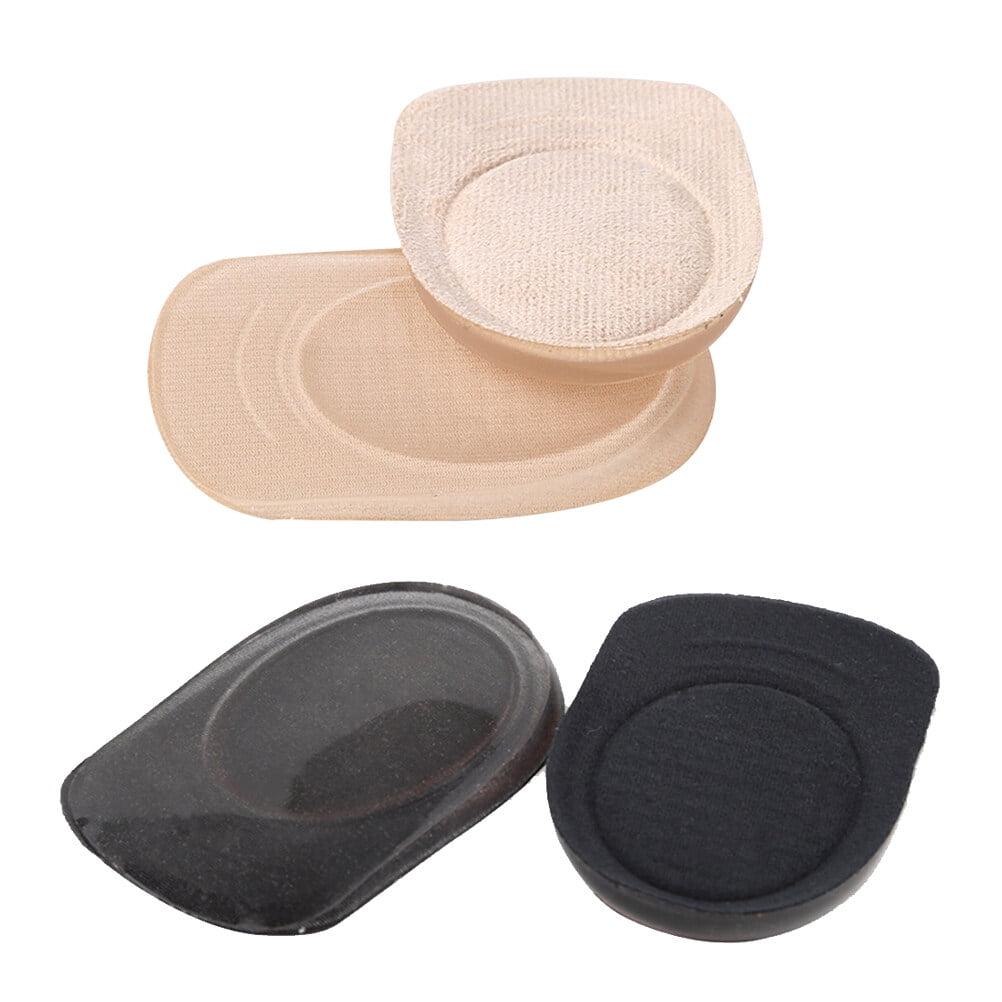 HERFIER 2 Pairs of Gel Heel Lifts for Shoes Bone Spur Relief Cushion ...