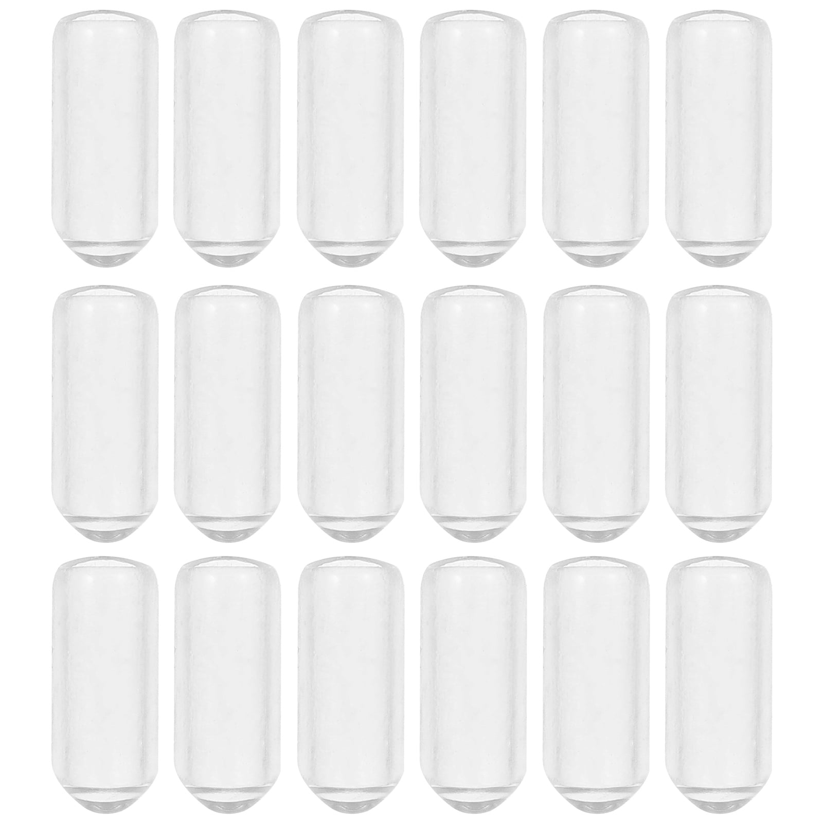 GOOHOCHY Headband Rubber End Caps for Protection 200pcs Transparent ...