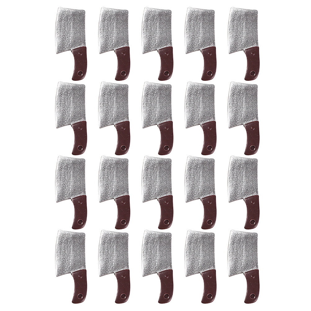 HERFIER 20Pc Mini Kitchen Knife Model Toy Props Scene Accessories ...