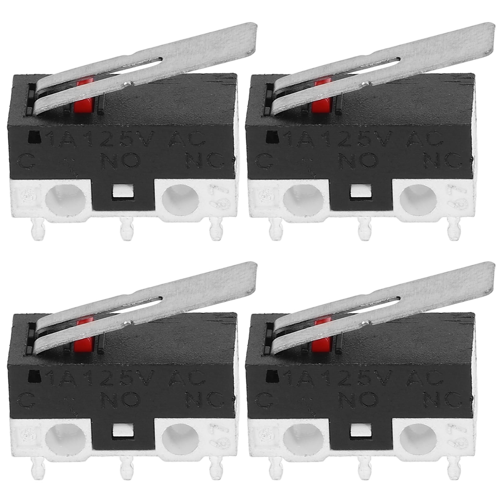 HERFIER 20pcs Limit Switches Micro Switch with Lever Arm Replacement ...