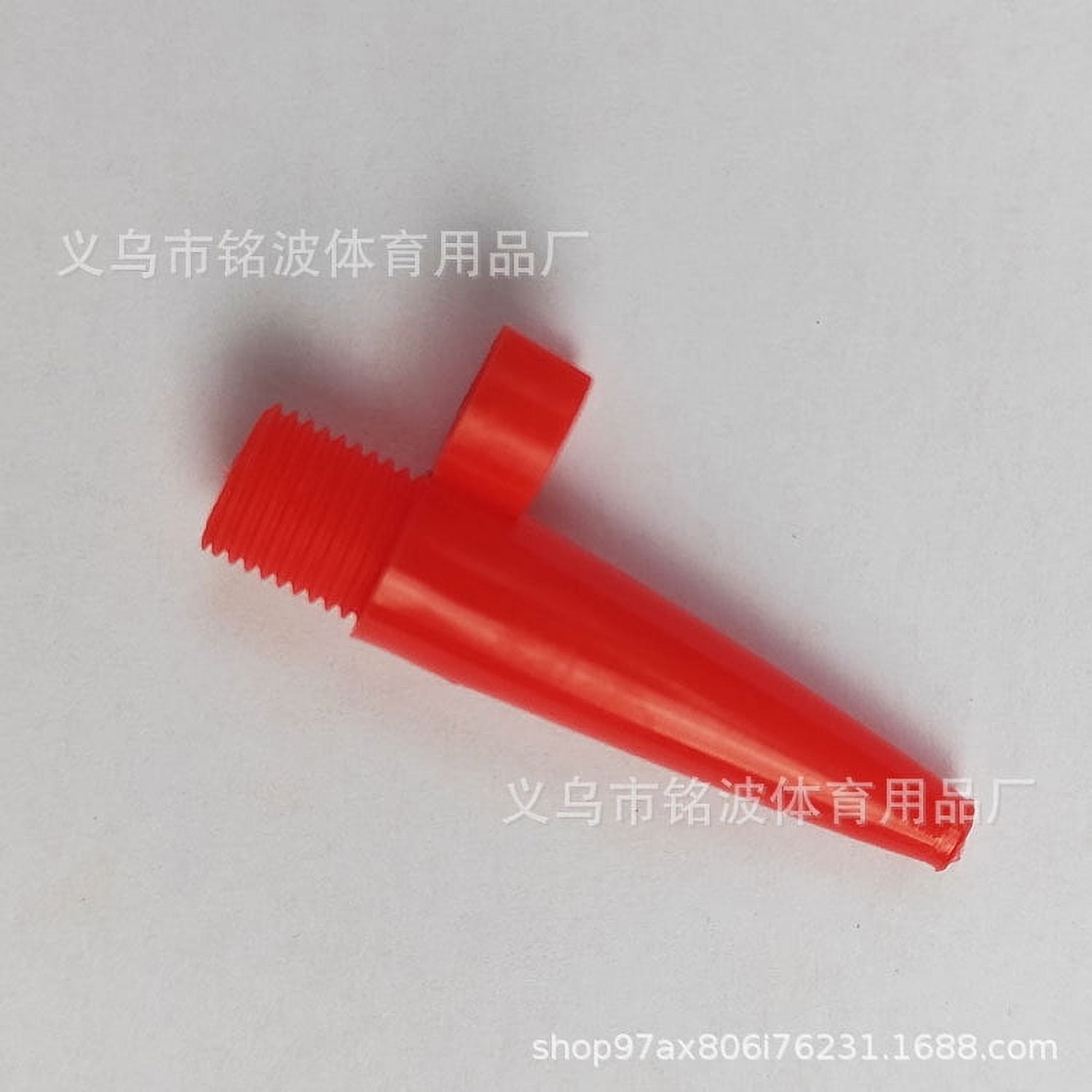 GETAJGHSD Red Inflator Pump Nozzle 20Set 1.5X0.7X0.3In Plastic Inflate ...