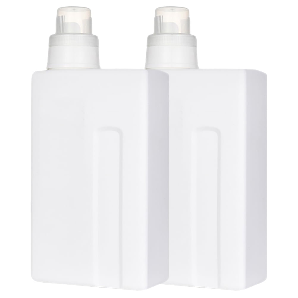 HERFIER 2pcs Empty Bottles Laundry Detergent Empty Bottles Reusable ...