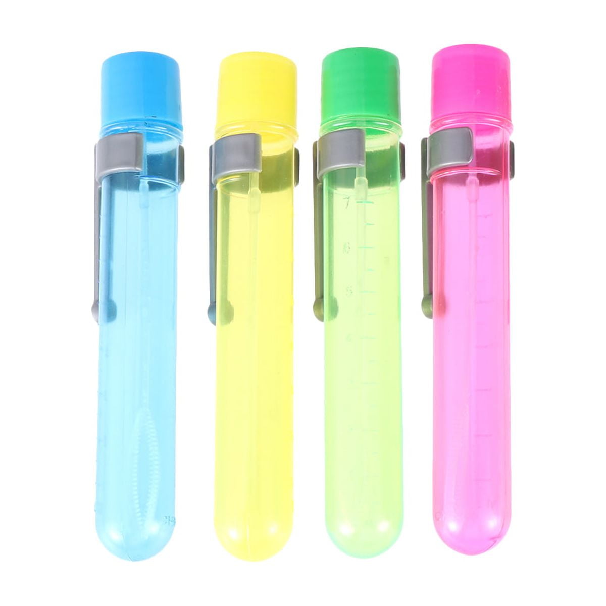 HERFIER 4pcs Pen Shape Bubble Bottle Creative Funny Bubble Maker for ...