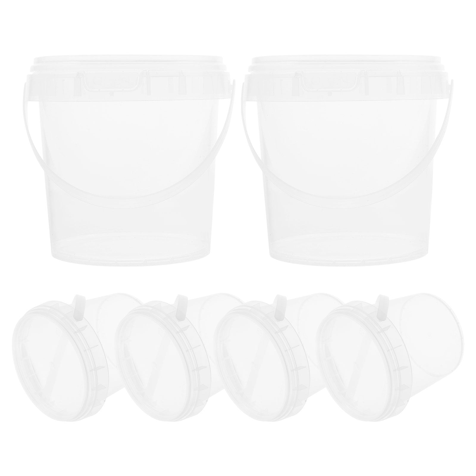 GETAJGHSD Sealable Beverage Storage Bucket 6Pcs 12.50X12.50X12.00In ...