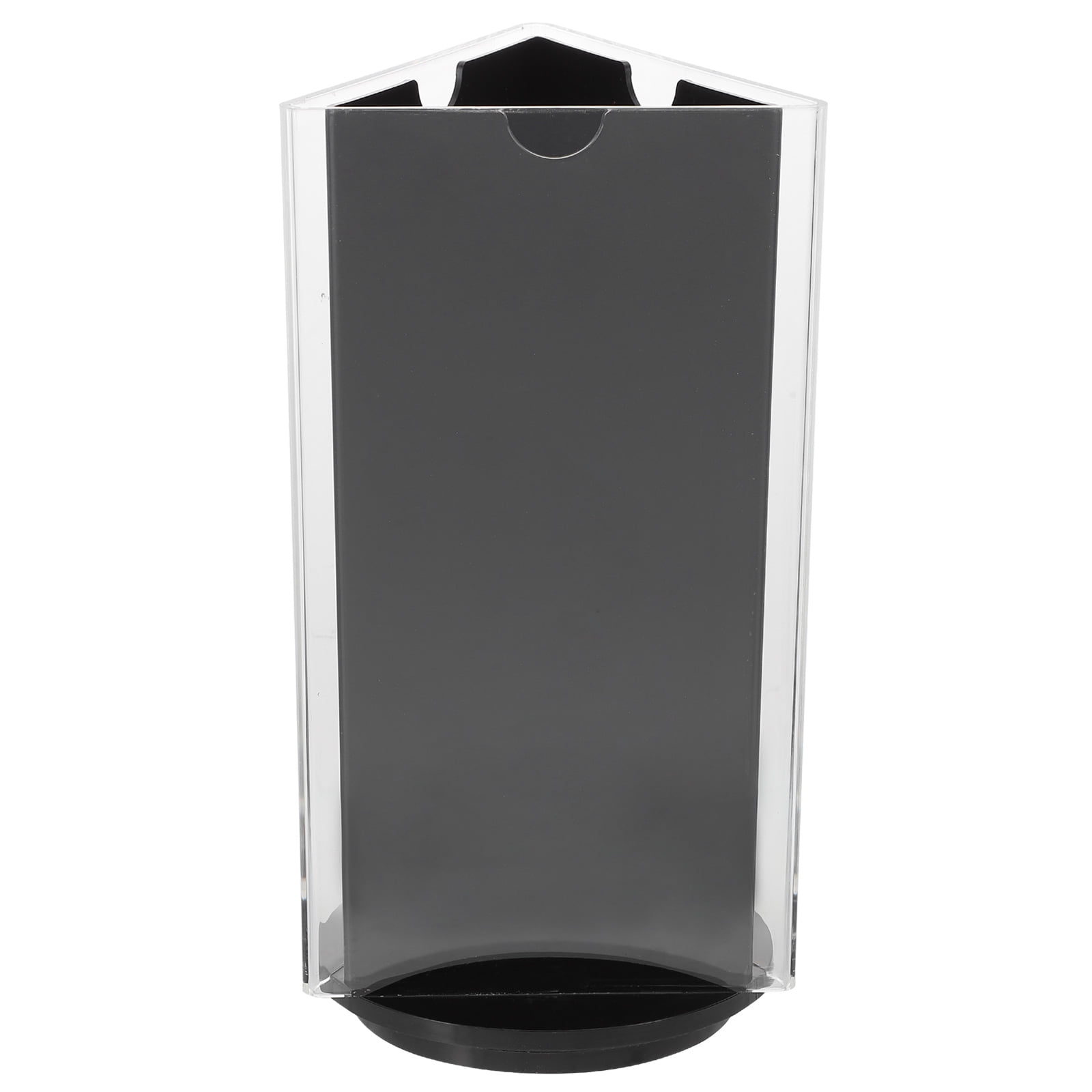 HERFIER Acrylic Sign Holder Rotatable Restaurants Menu Display Stand ...