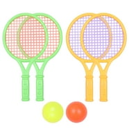 S&S Worldwide Spectrum Jr. Tennis Racquets, 21" Long Plastic Rackets ...