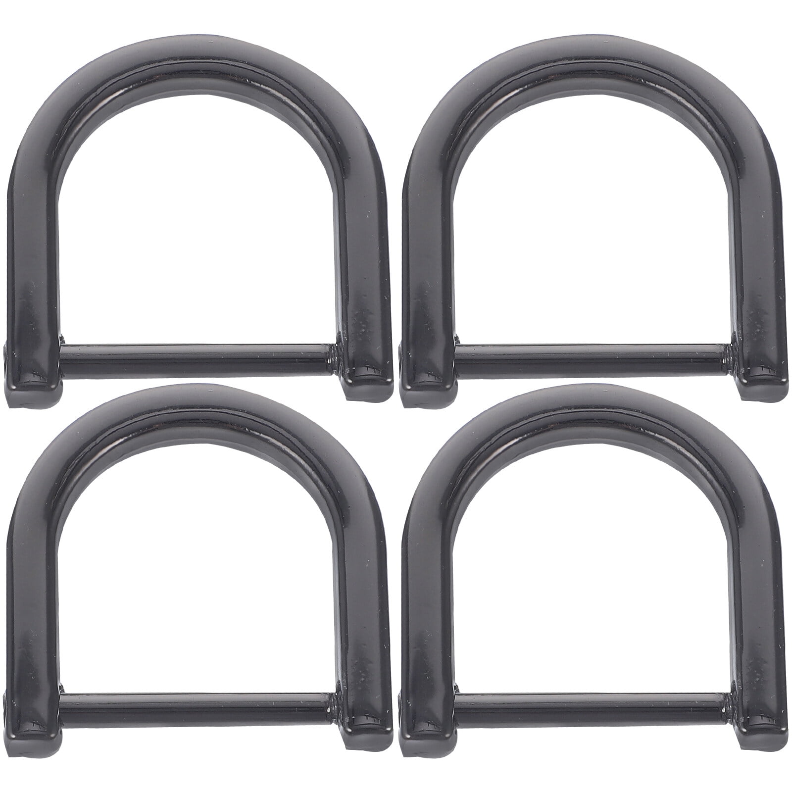 HERFIER D-Rings U Shape DIY Leather Craft Accessories (4 pcs) - Walmart.com